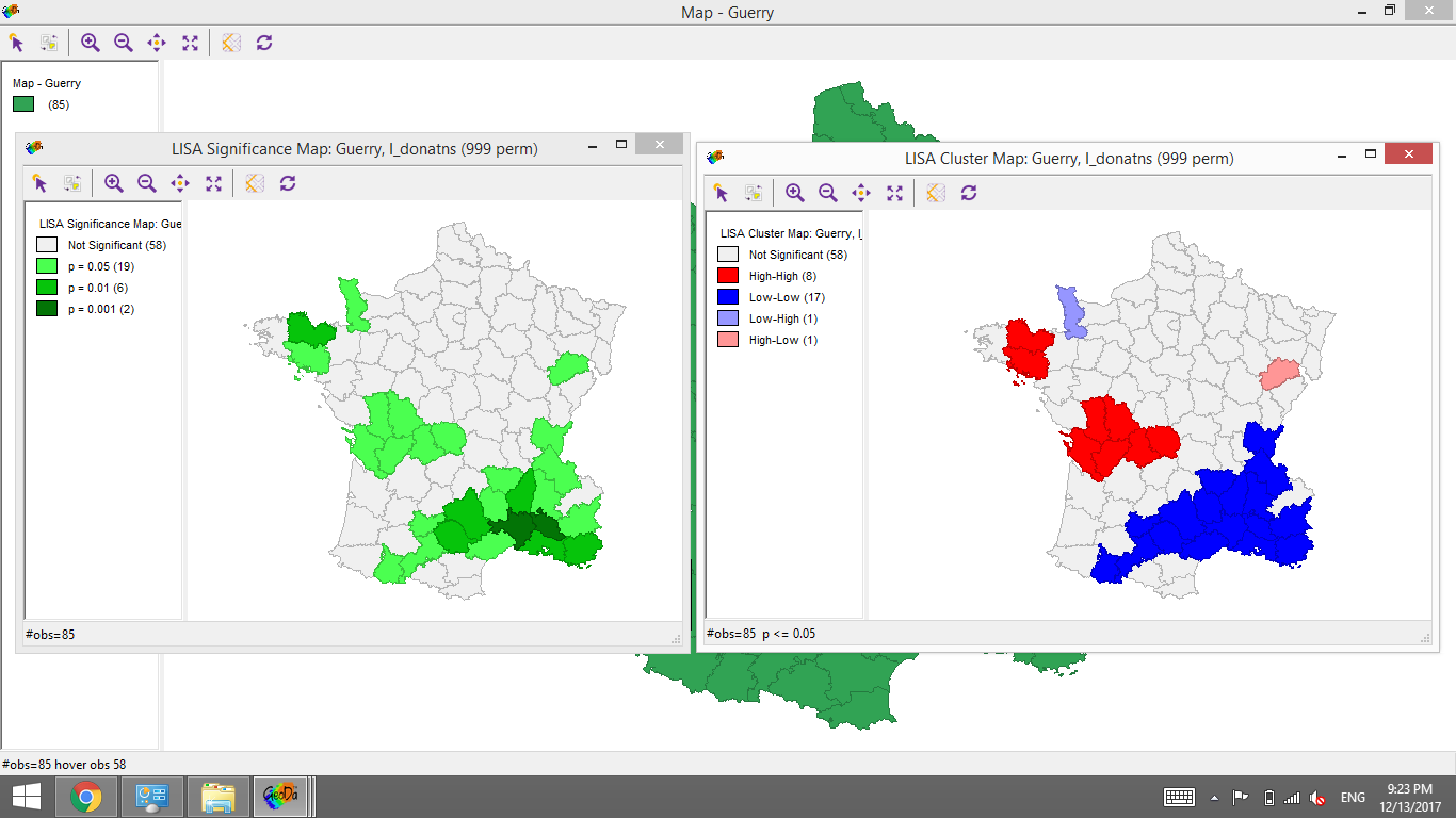 Differences in tutorial Local Spatial Autocorrelation (1) · Issue #1403 · GeoDaCenter/geoda · GitHub