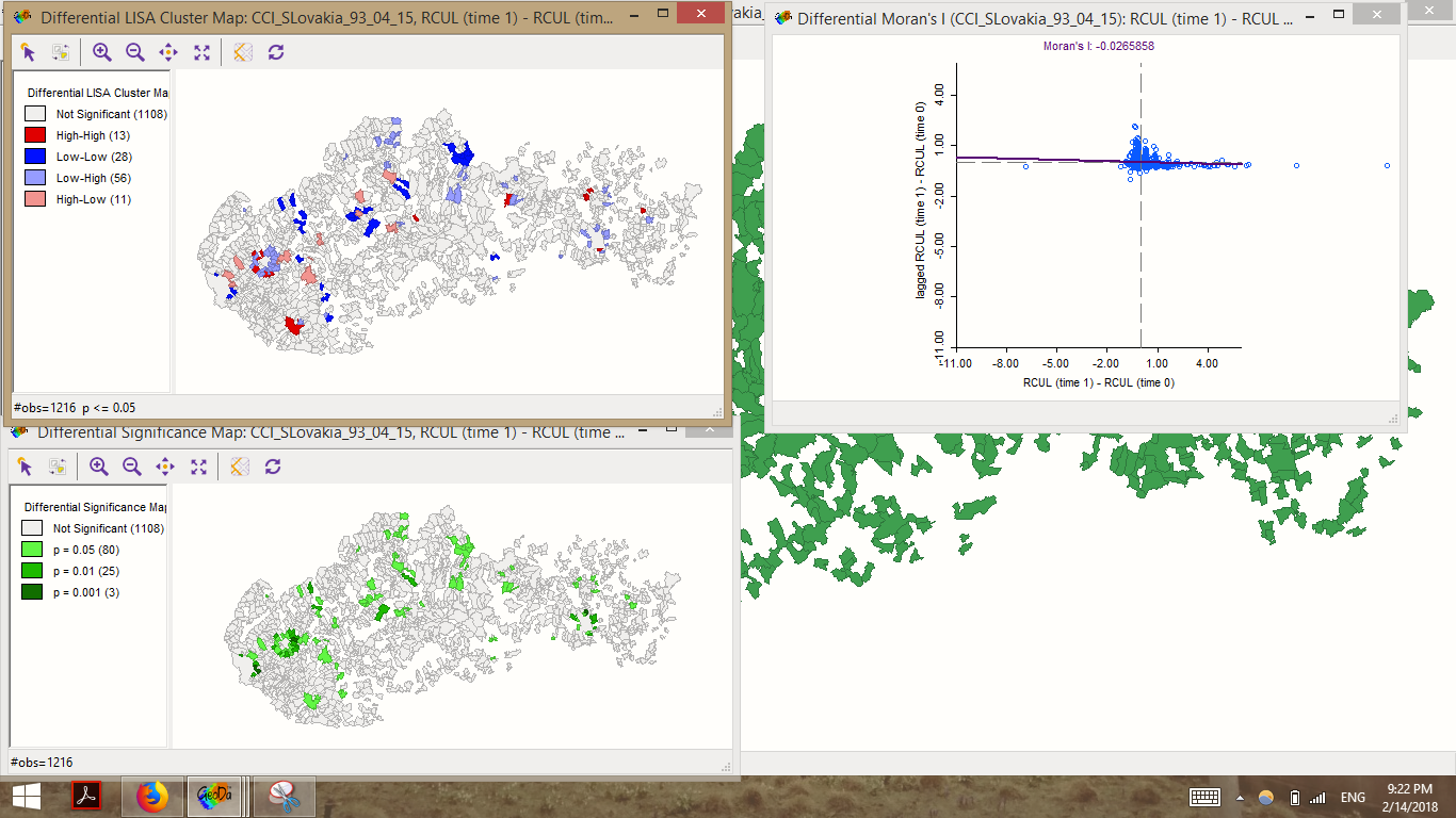Differential Local Morans, Clustering · Issue #1539 · GeoDaCenter/geoda ...