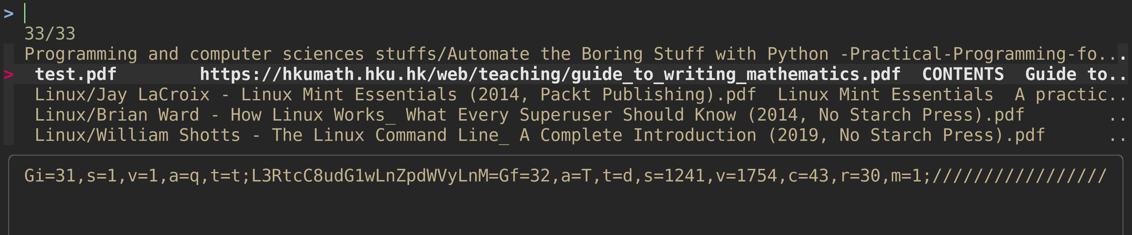 Printing images in `--preview` option of PDF cover files · Issue #3103 · junegunn/fzf · GitHub