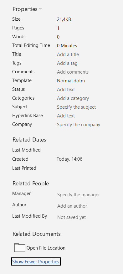 Document properties are not set when saving to Stream · Issue #158 · EvotecIT/OfficeIMO · GitHub