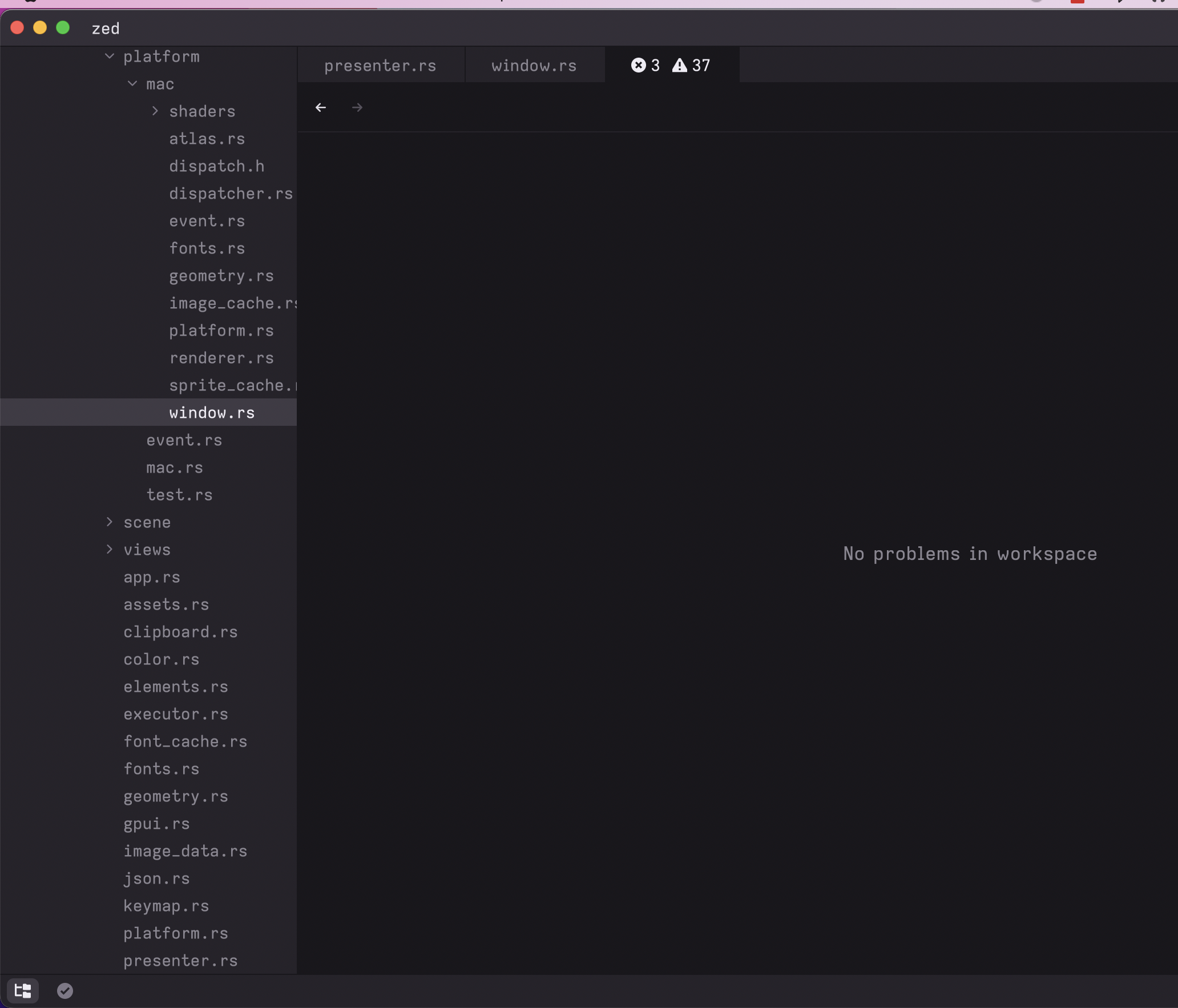 When Clippy is enabled, errors do not show up in diagnostics checkmark · Issue #1487 · zed ...