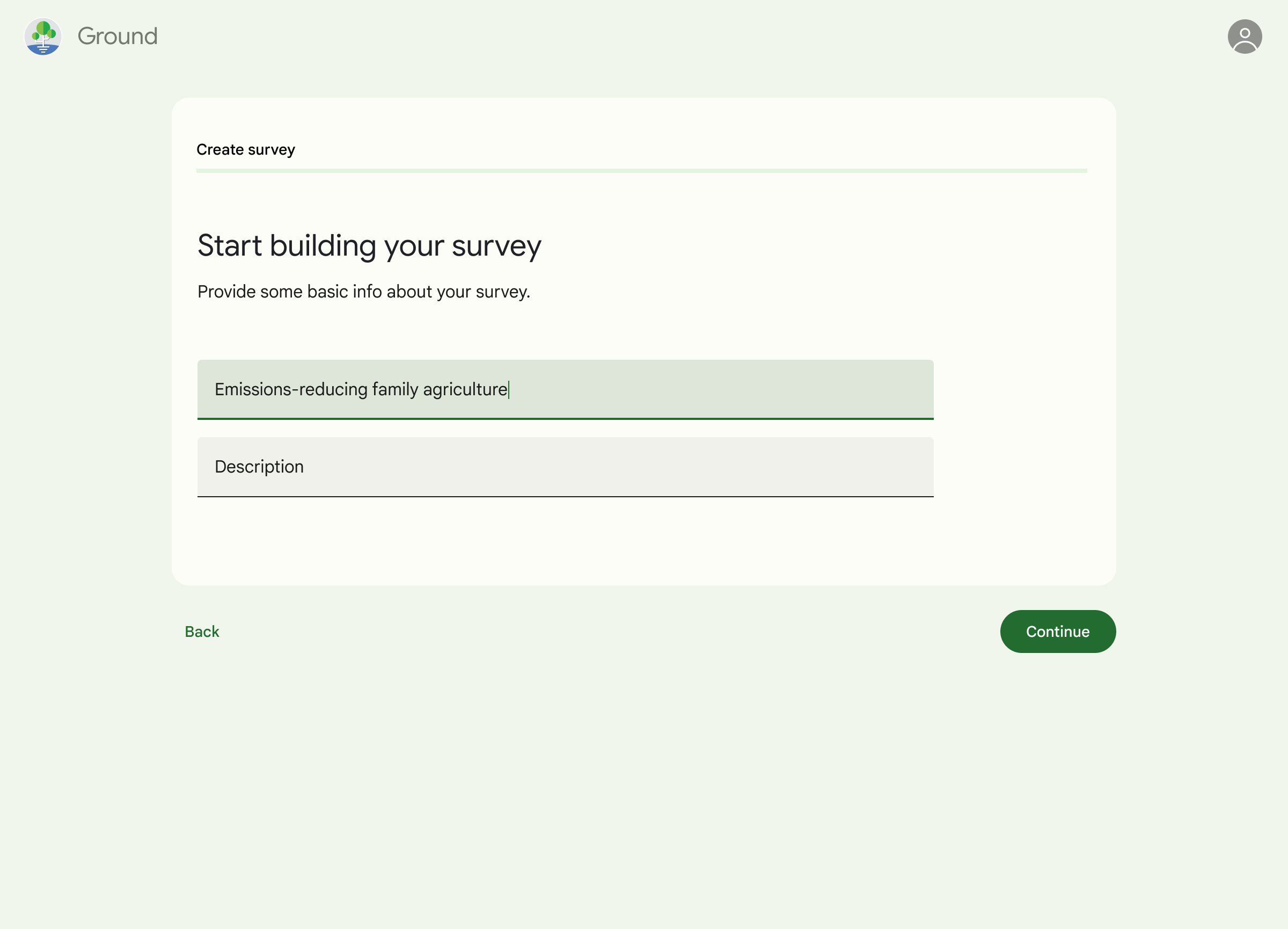 Name survey component · Issue #1009 · google/ground-platform · GitHub