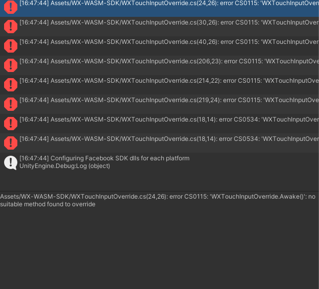 导入微信 Unity 插件下载报错 · Issue 197 · Wechat Miniprogramminigame Unity Webgl Transform · Github
