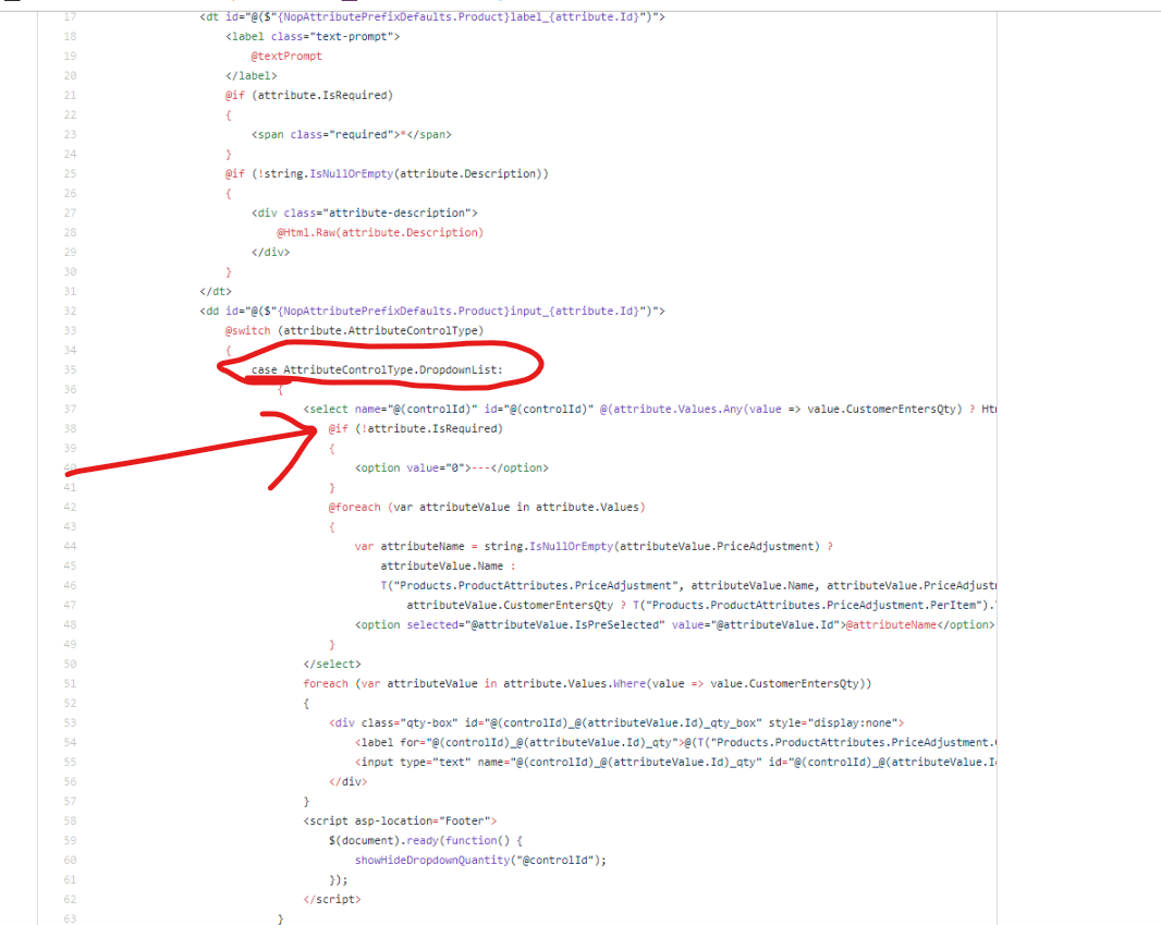 Second product attribute IsRequired not working · Issue #4022 · nopSolutions/nopCommerce · GitHub