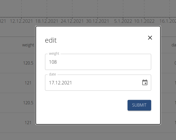 Strange border for modal · Issue #105 · wger-project/react · GitHub