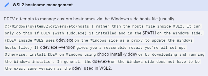 Formatting issue in installation instructions · Issue #4518 · ddev/ddev · GitHub