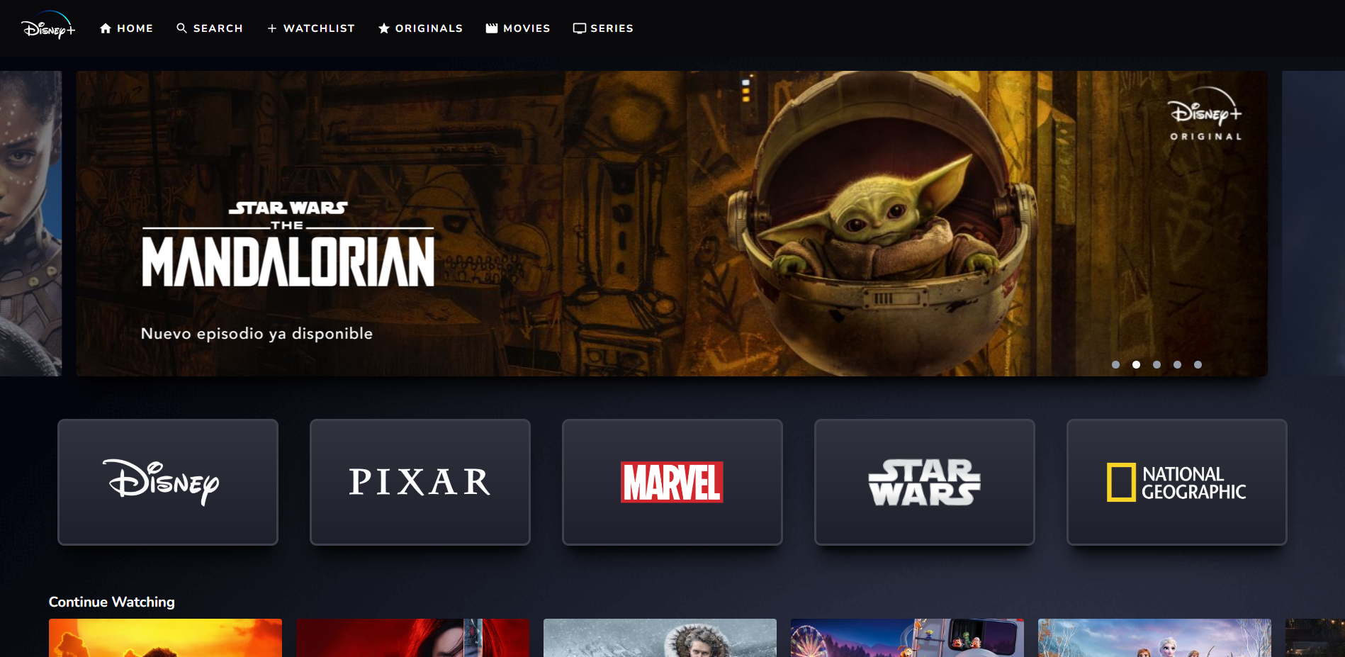 GitHub - serq26/disneyplus_clone: This project made only for showing web development techniques ...