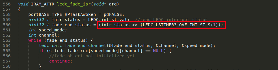 LEDC set_duty_and_update function results in a deadlock (IDFGH-2211) · Issue #4362 · espressif ...
