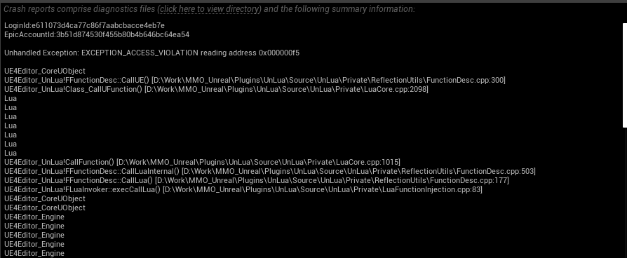 在One Process模式下启动listenserver,两个客户端,UE4崩溃了,版本4.25.0 · Issue #172 ...
