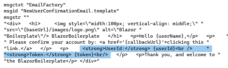 BuildNewUserConfirmationEmail wrong template parameters · Issue #975 · enkodellc ...
