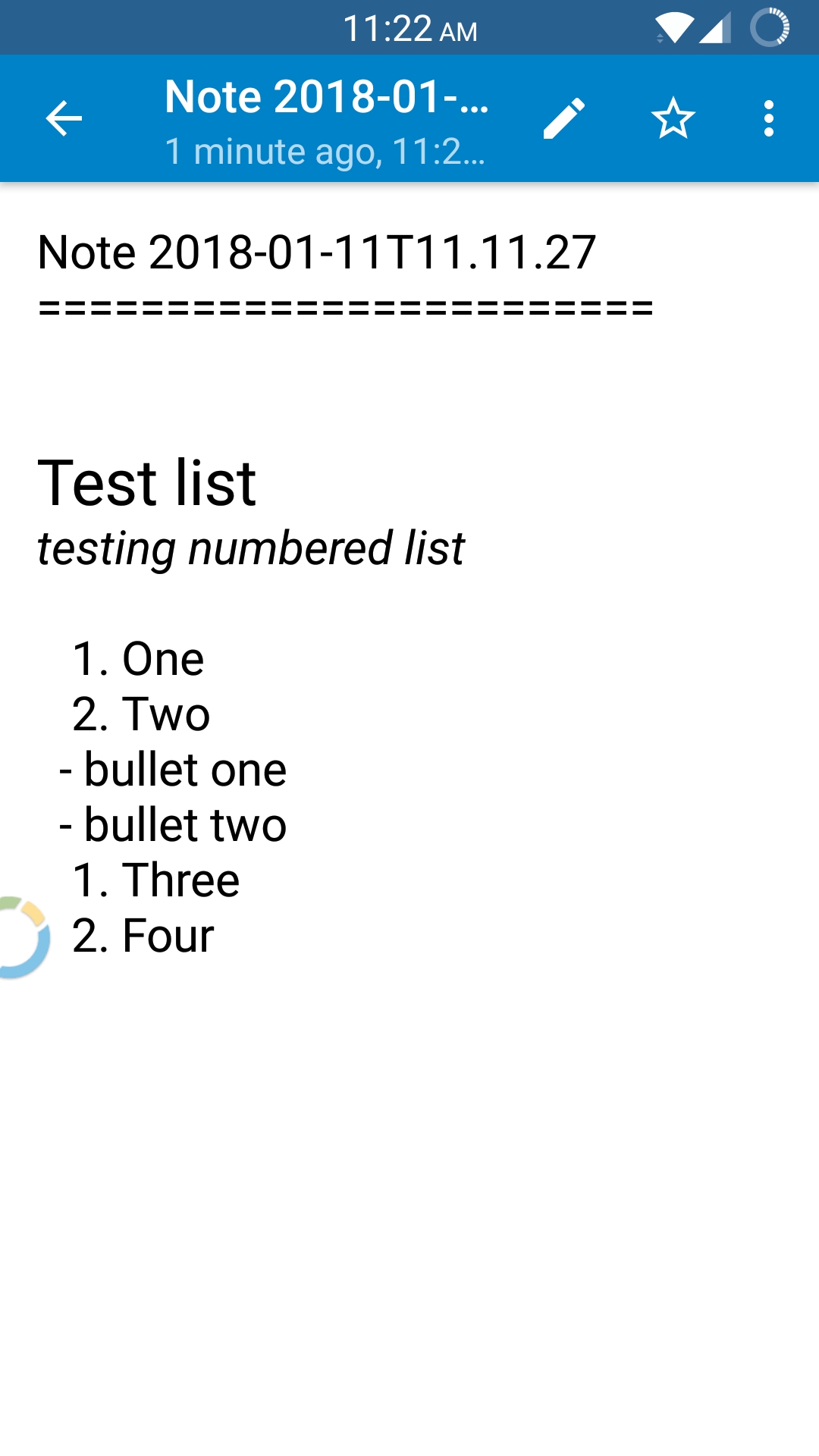 Numered Lists Do Not Continue · Issue 316 · Nextcloud Notes Android · Github