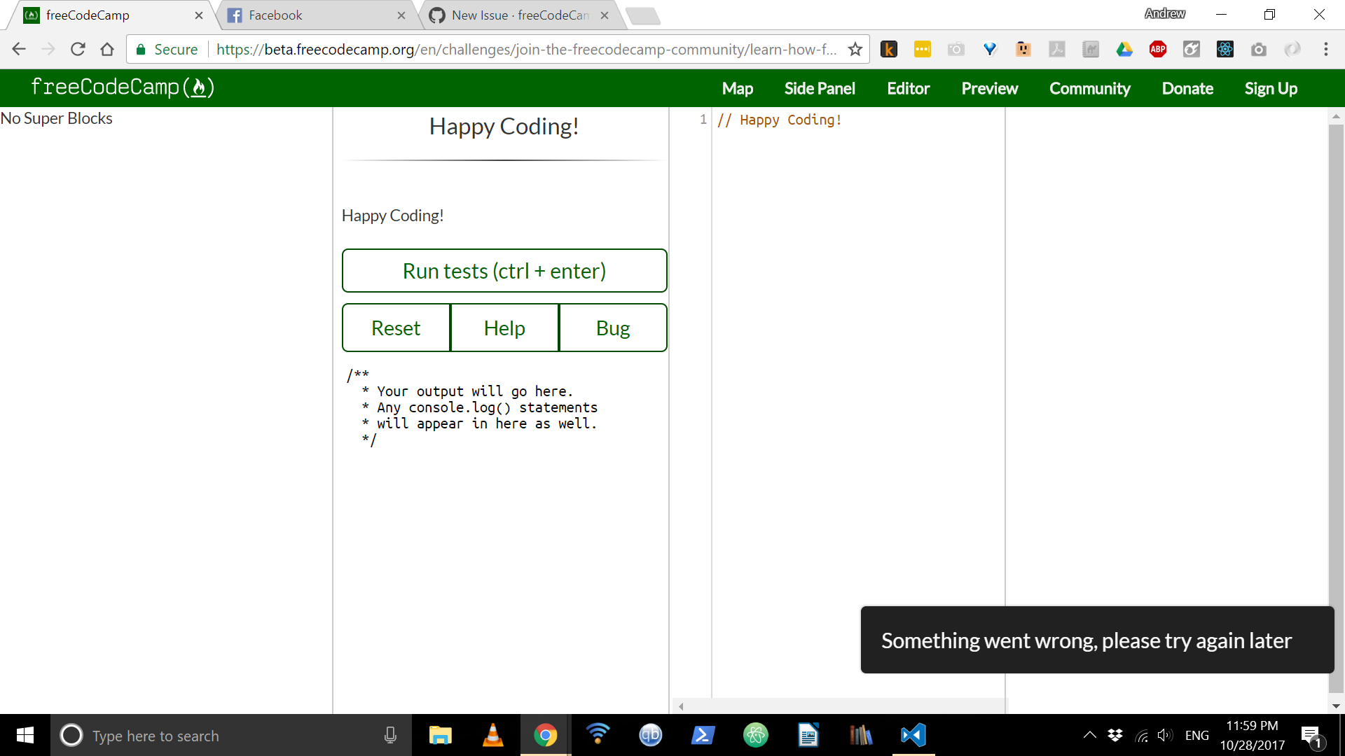 FCC beta map not loading, says "No Super Blocks" · Issue #16047 ...