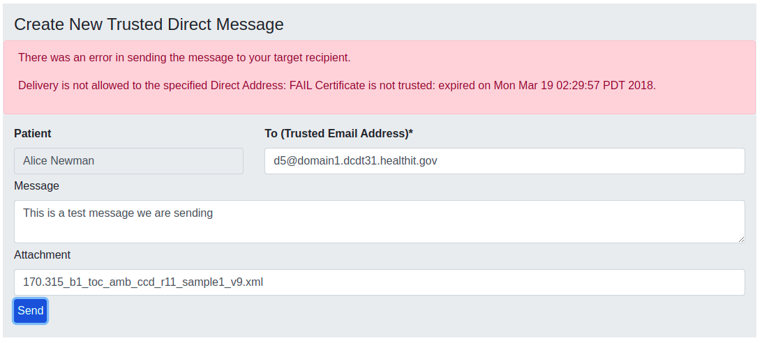 Direct Message Send with uploaded document · Issue #5220 · openemr/openemr · GitHub