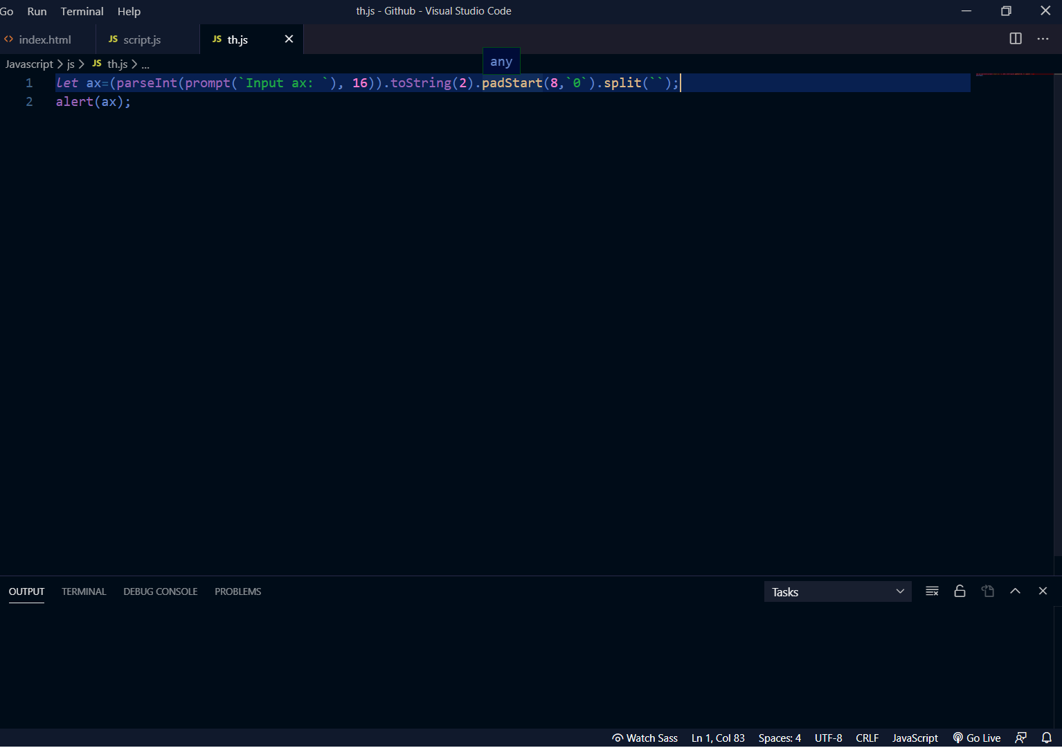 padStart() has not been added · Issue #98085 · microsoft/vscode · GitHub