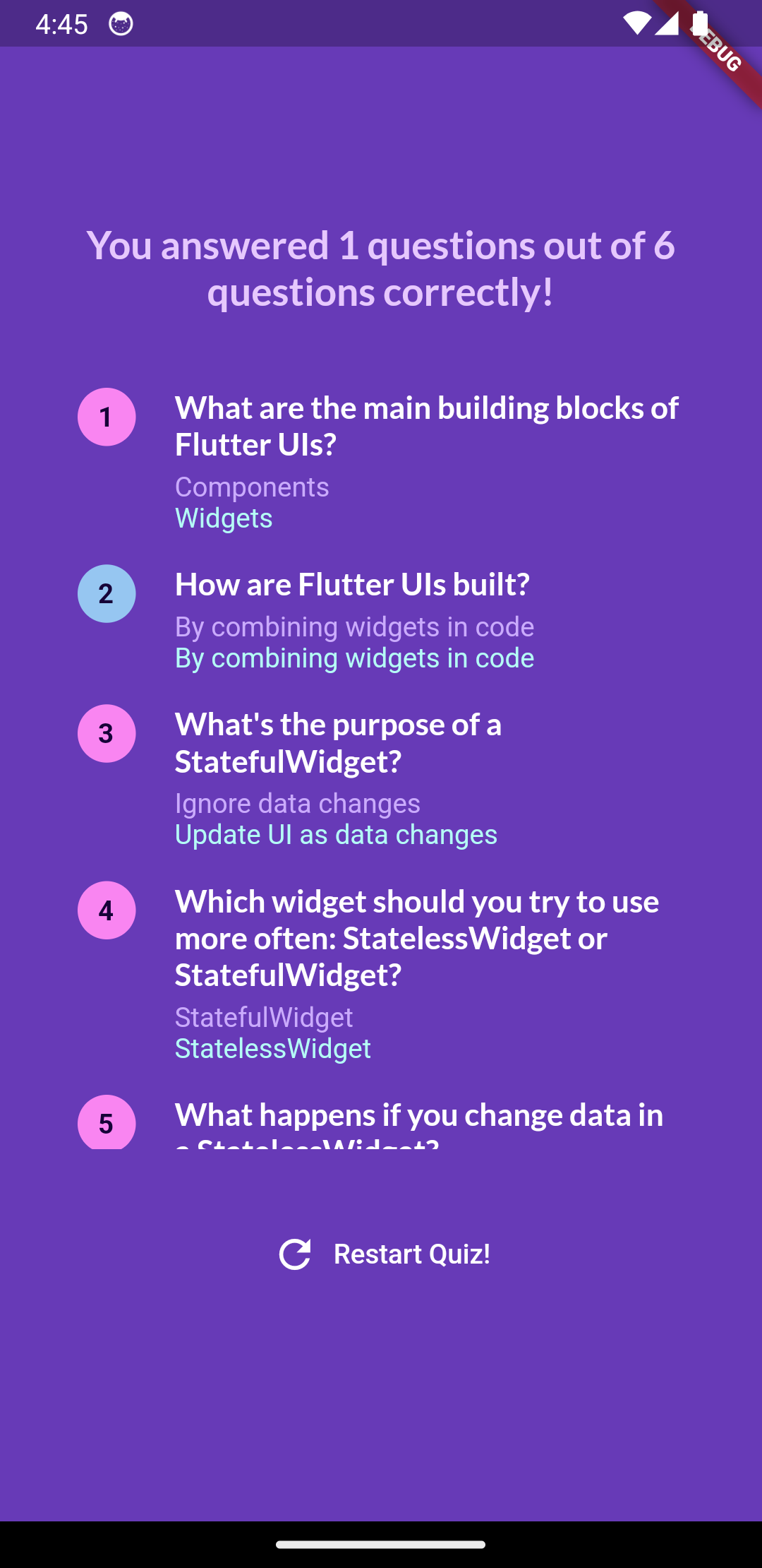 Github Anku255flutter Quiz App A Quiz App That Teaches Flutter 9975
