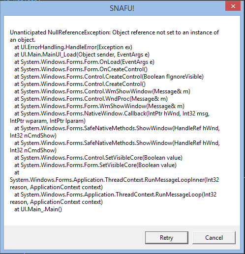 Nullreferenceexception Object Reference Not Set To An Instance Of An