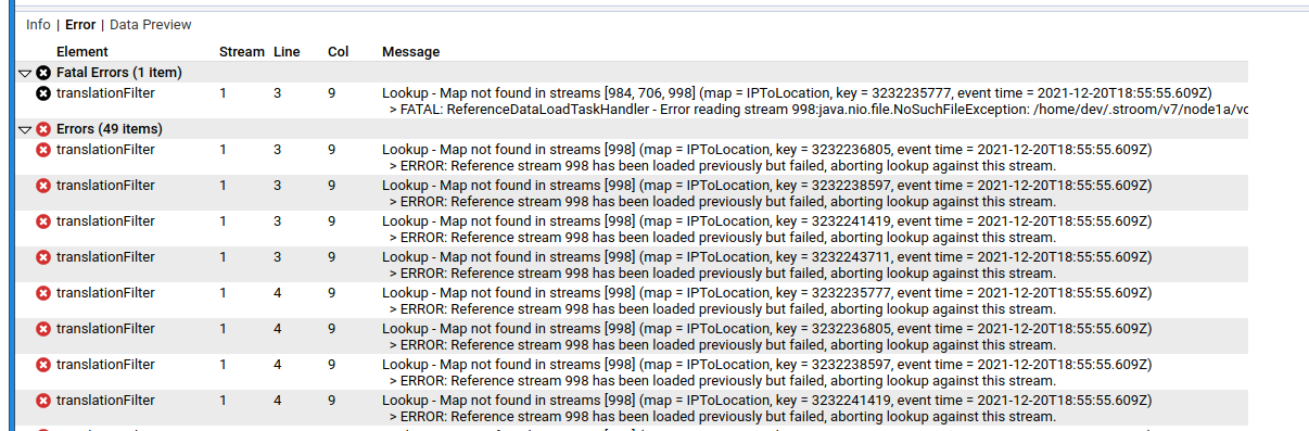 LMDB ref load appears to lockup if when loading missing reference data stream · Issue #2666 ...