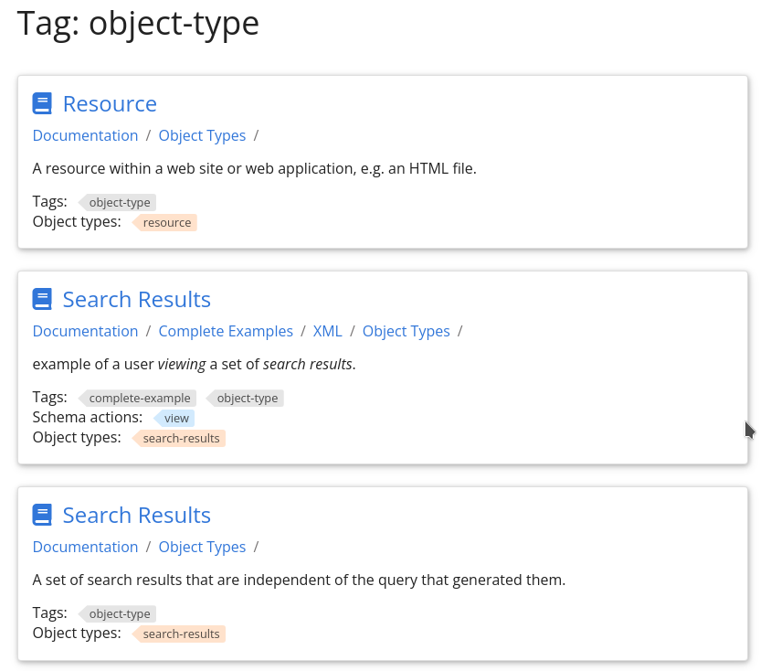 Add breadcrumbs to taxonomy result list · Issue #1004 · google/docsy · GitHub