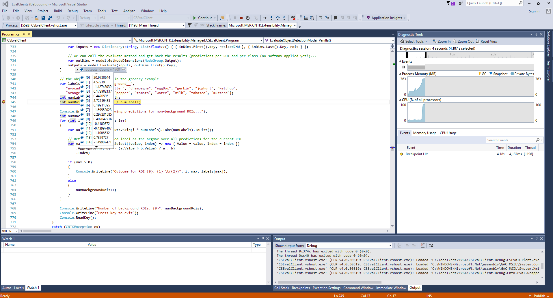 FastRCNN with CSEvalClient in CNTK 2.1 · Issue #2291 · microsoft/CNTK · GitHub