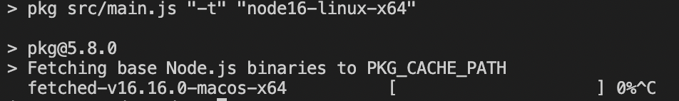 Pkg With The Wrong Target · Issue 1707 · Vercelpkg · Github 
