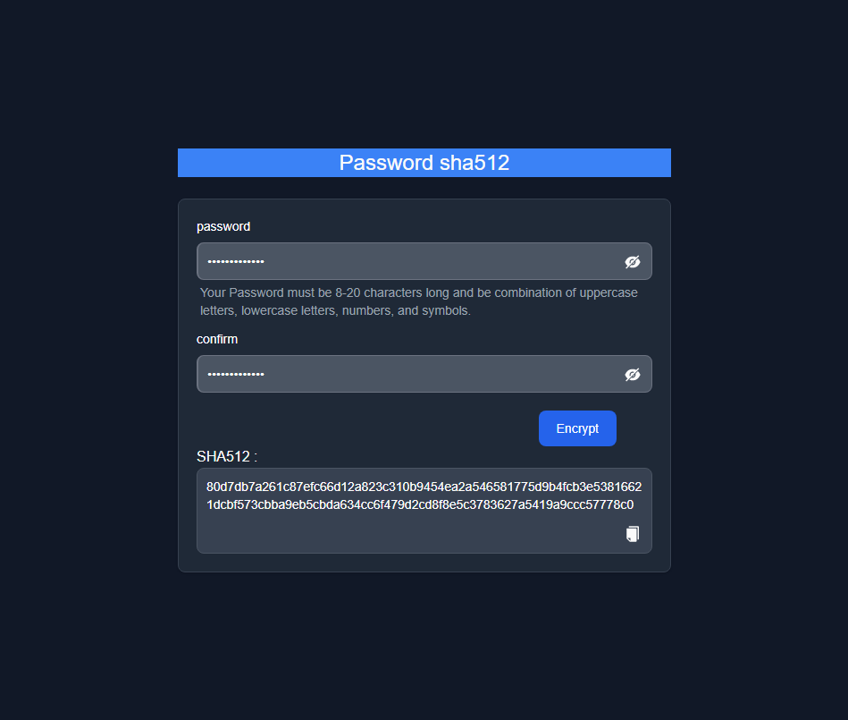 GitHub - apekul/sha512