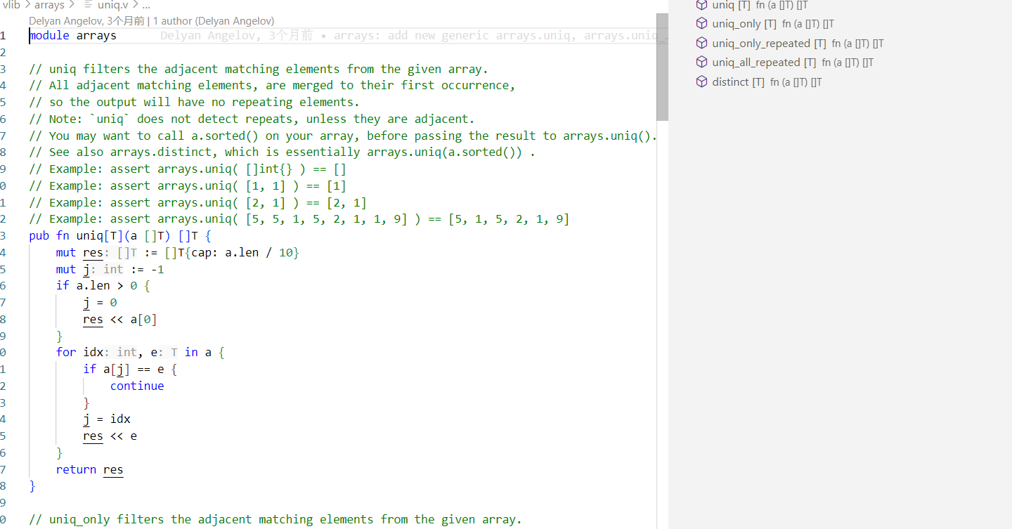 some v source outline show duplicate symbols · Issue #49 · v-analyzer/v ...