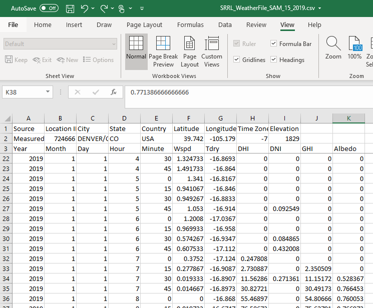 DView timestamp misleading · Issue #437 · NREL/SAM · GitHub
