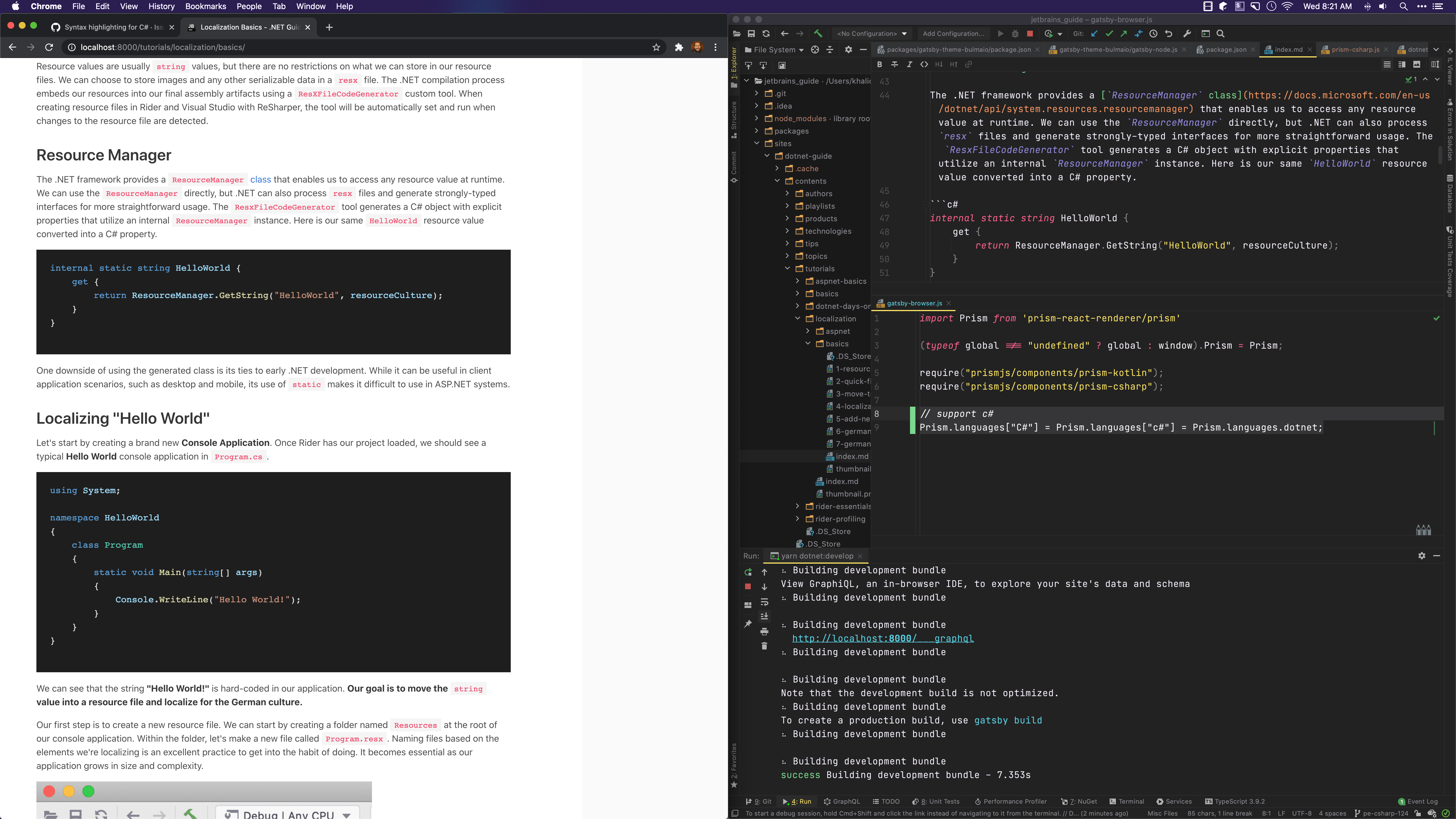 Syntax highlighting for C# · Issue #124 · JetBrains/jetbrains_guide ...