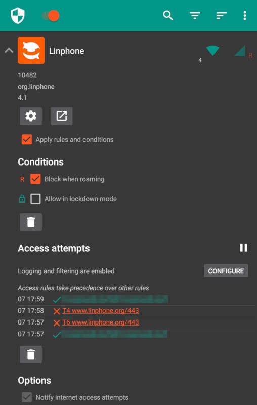 4.1 don't connect to *.linphone.org · Issue #488 · BelledonneCommunications/linphone-android ...