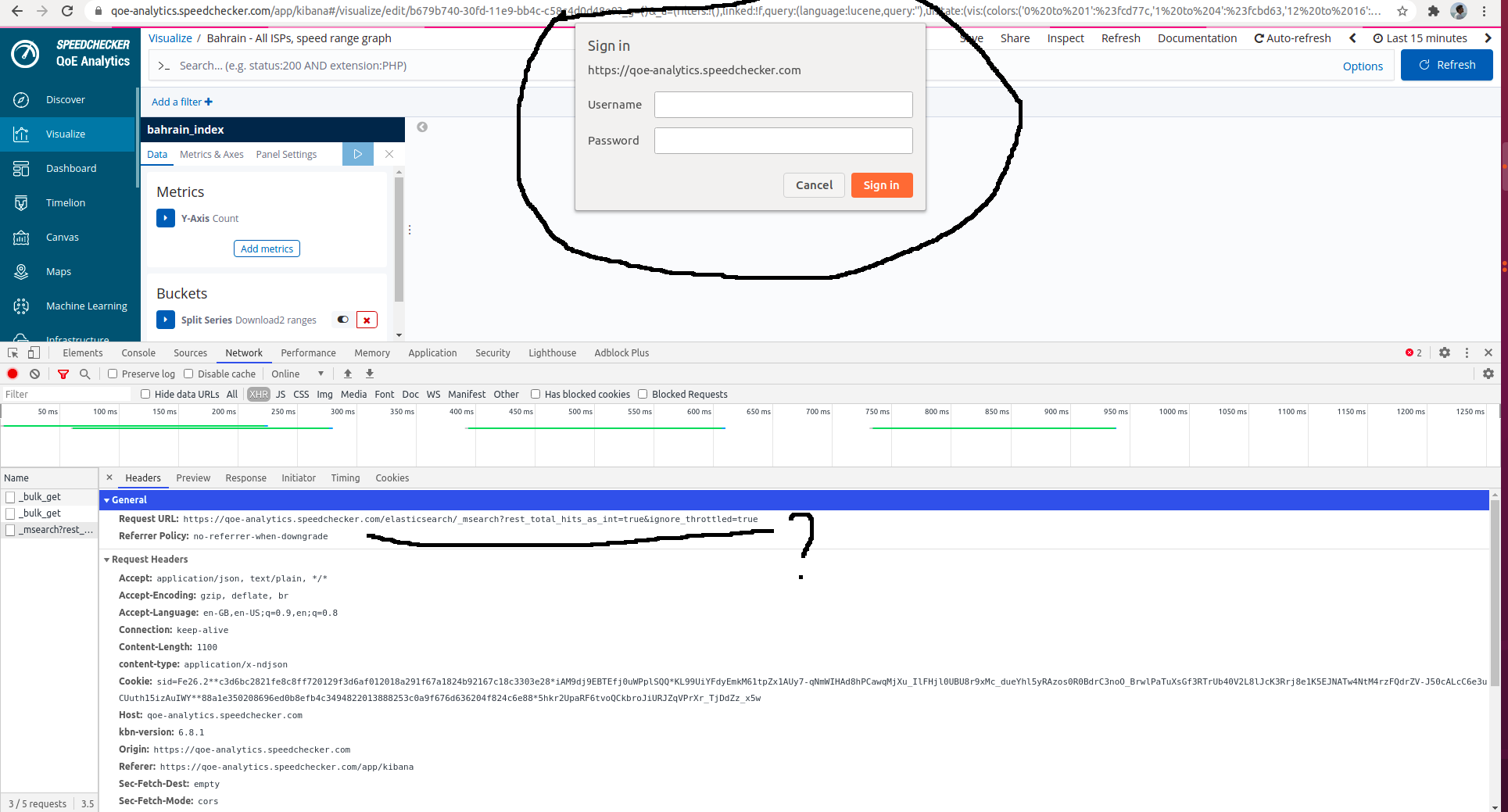 Login prompt while opening any visualization even though the user is ...