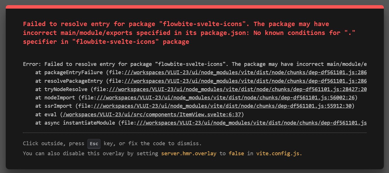 index.js missing from package.json · Issue #647 · themesberg/flowbite-svelte · GitHub