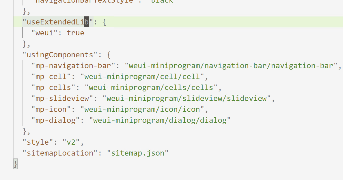 VM678:1 Some selectors are not allowed in component wxss, including tag name selectors, ID ...