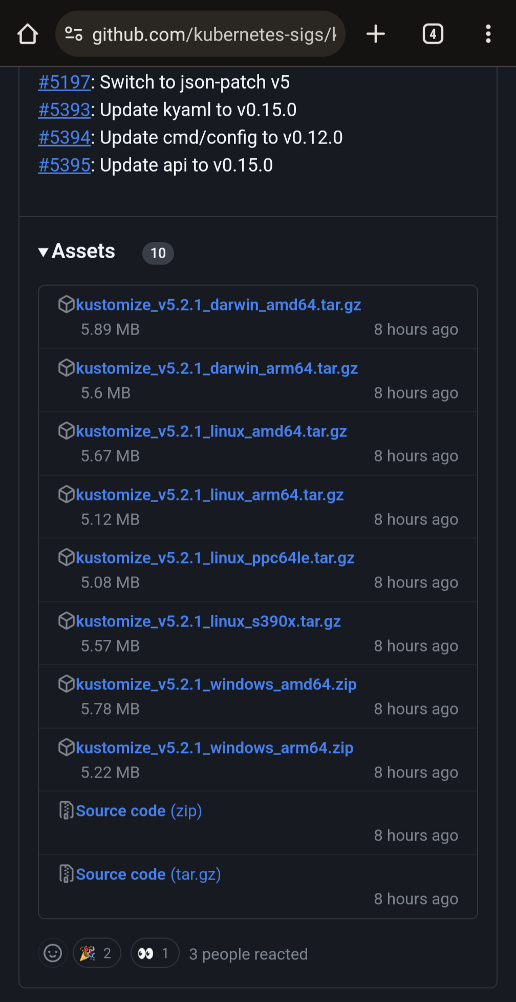 Releases 520 Missing Checksumstxt · Issue 5403 · Kubernetes Sigs