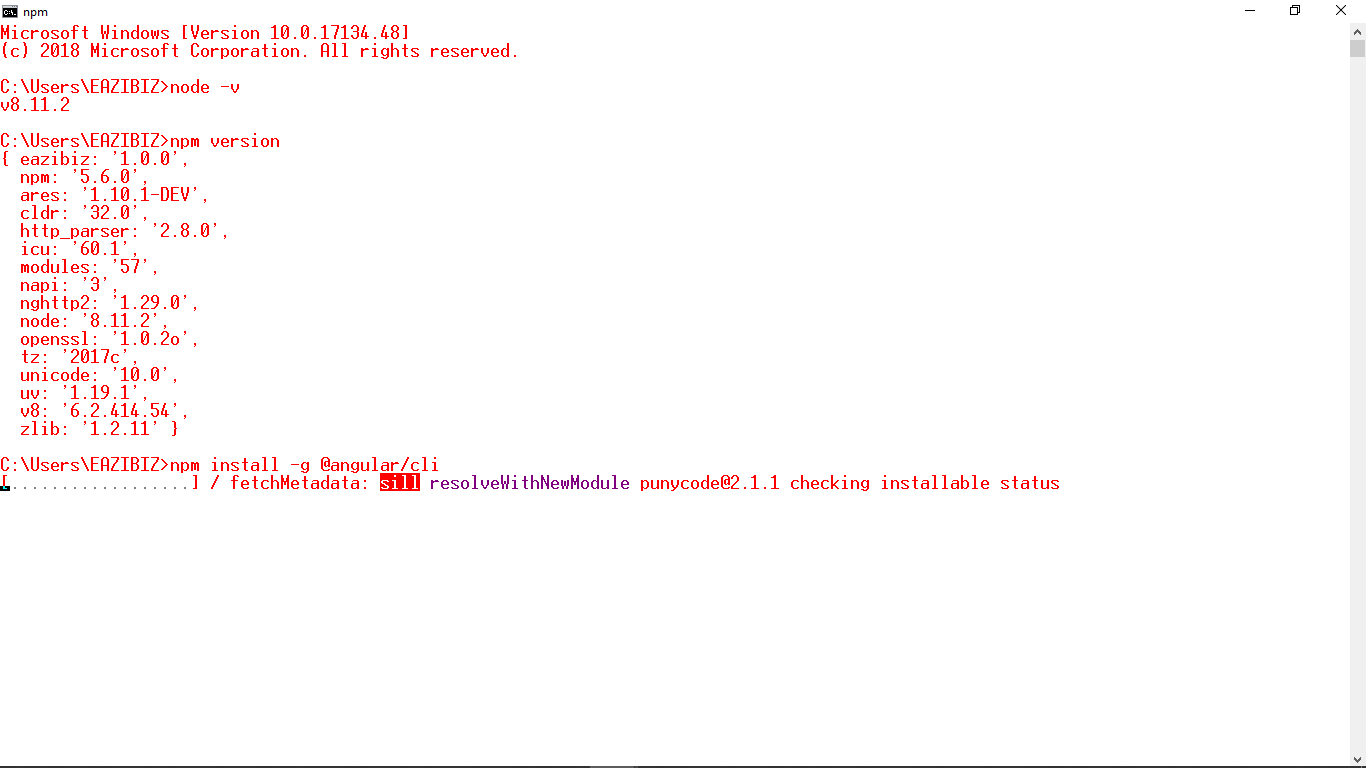 Cannot Install Angularcli · Issue 20987 · Npmnpm · Github