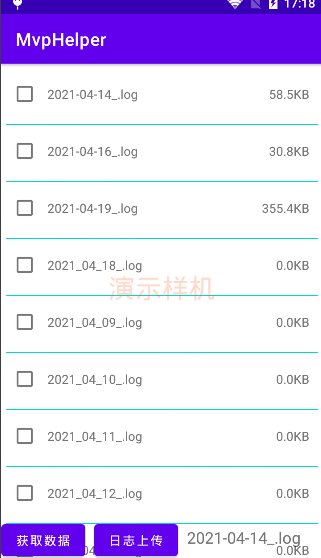 GitHub - peizhongfei/MvpDemo: Mvp练习demo