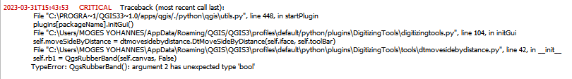 Error loading 'DigitizingTools' Plugin · Issue #52463 · qgis/QGIS · GitHub Error loading 'DigitizingTools' Plugin · Issue #52463 · qgis/QGIS · GitHub