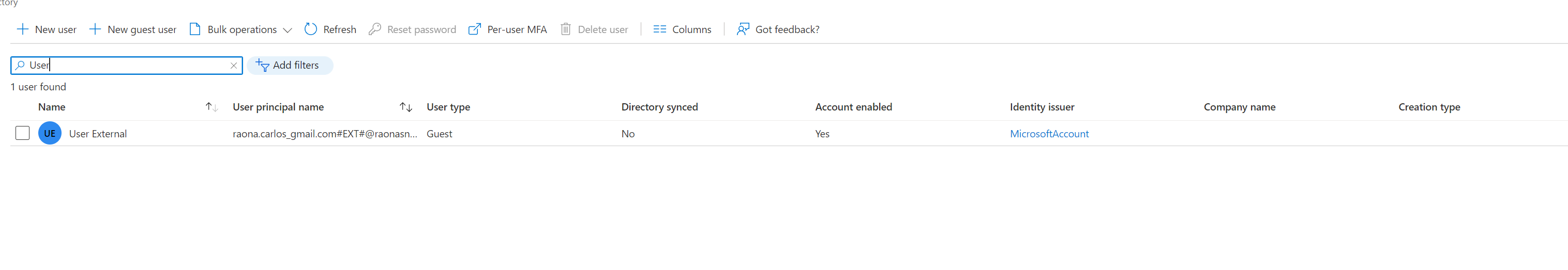 Error auth SPFX Webpart calling Azure API authenticated with APP Registration and external user ...