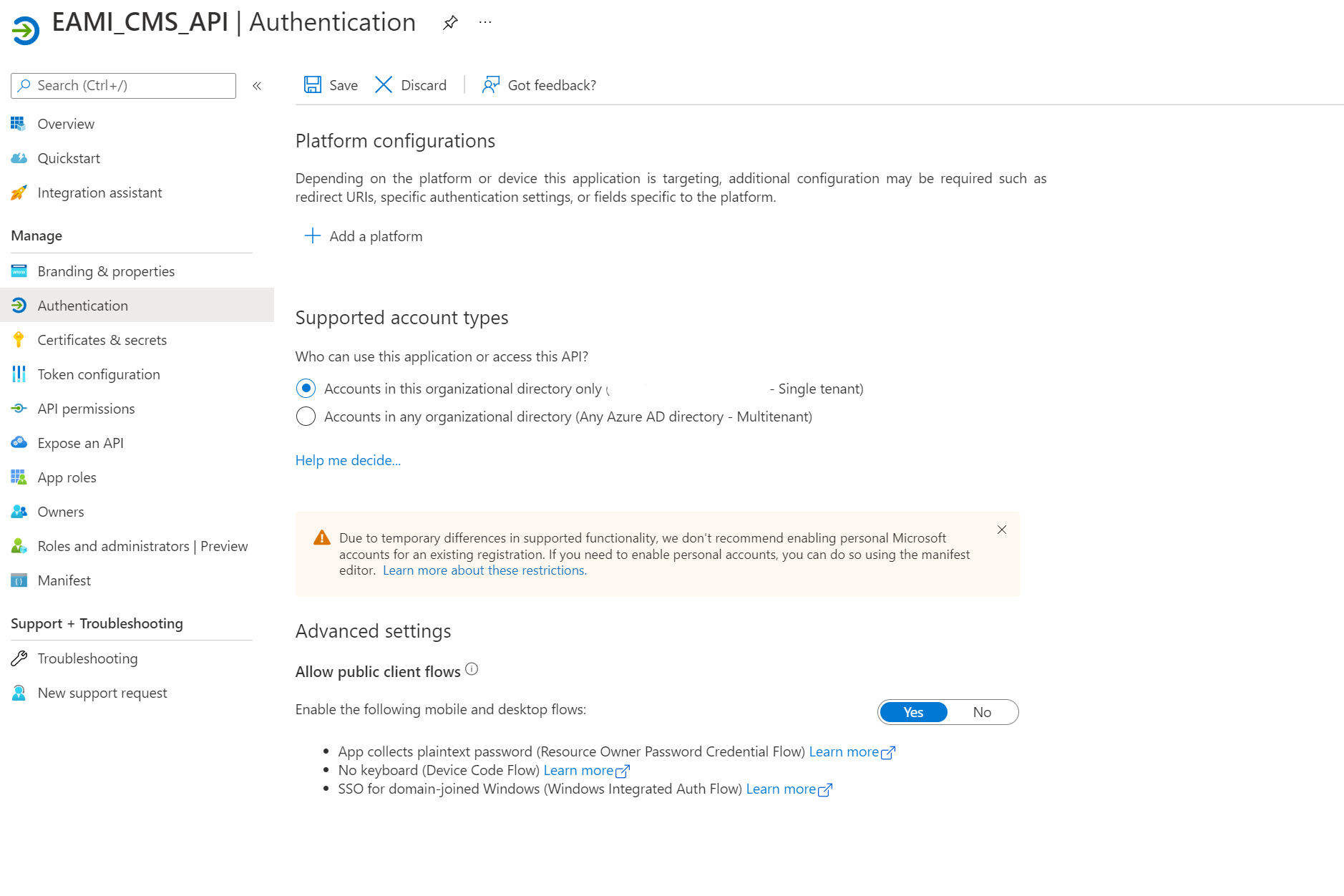 Error auth SPFX Webpart calling Azure API authenticated with APP Registration and external user ...