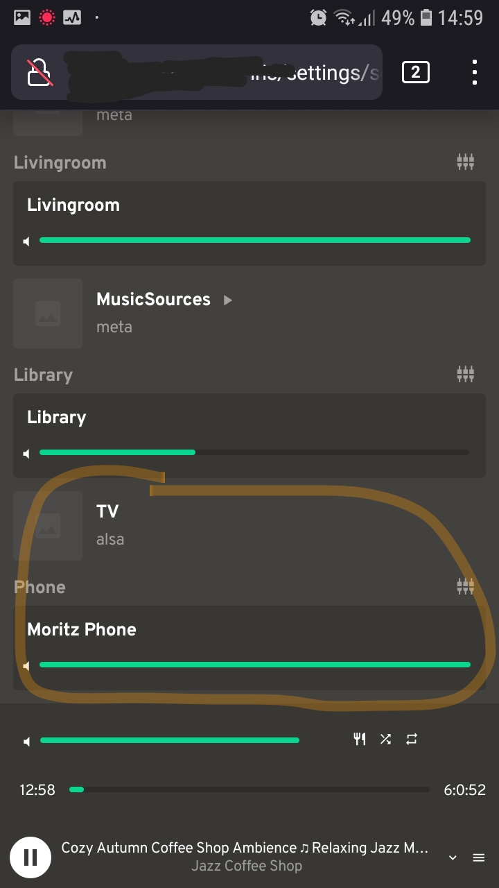 Do not show inactive snapcast clients in new Layout · Issue #779 · jaedb/Iris · GitHub