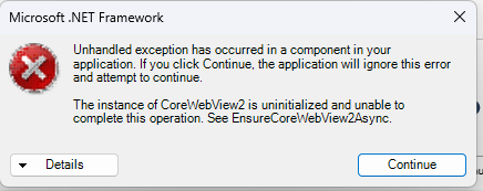 WebView 2 init race condition · Issue #3757 · MicrosoftEdge/WebView2Feedback · GitHub