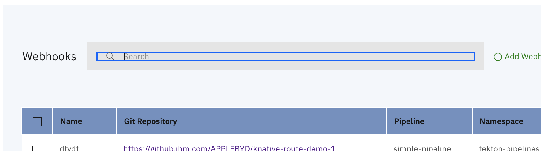 Move search bar border to outer edge · Issue #134 · tektoncd/experimental · GitHub