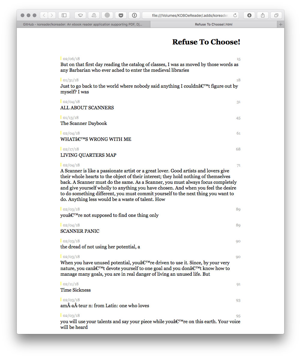 How to export highlights as plain text · Issue #3690 · koreader/koreader · GitHub