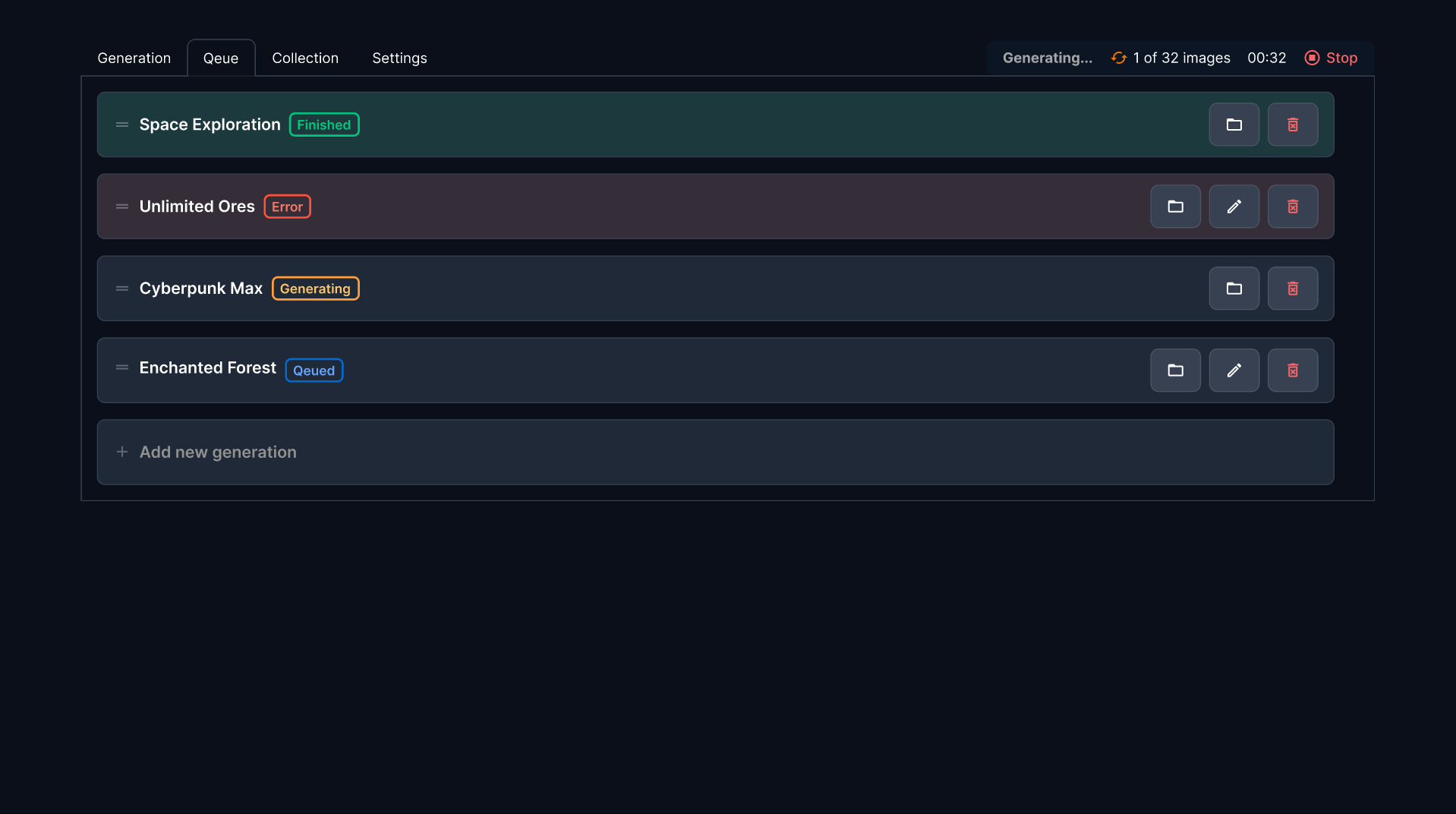 Move progress bar and interrupt button to top right · Issue #511 · AUTOMATIC1111/stable ...