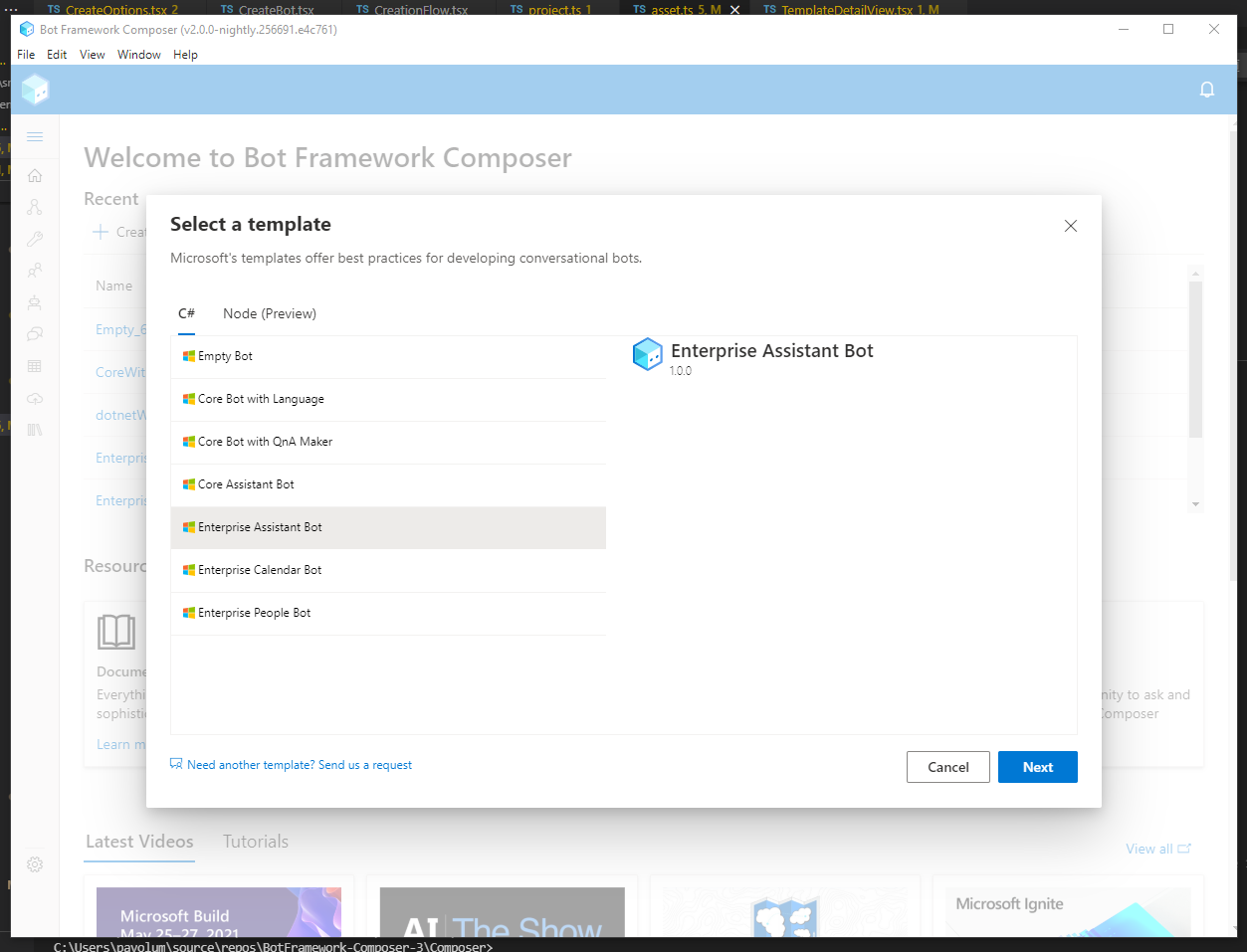 Readmes Not Rendering For Templates · Issue 8294 · Microsoftbotframework Composer · Github 3916
