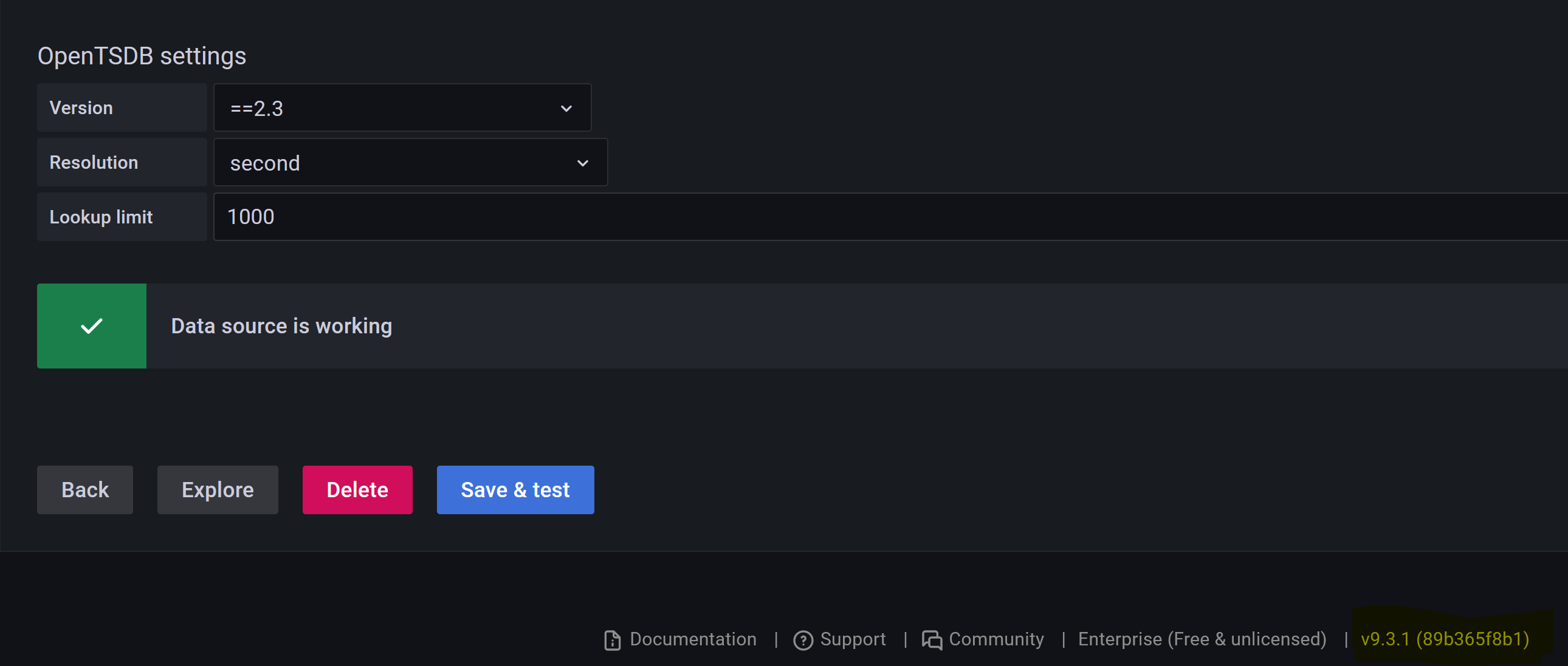 OpenTSDB: Metric autocompletion is not more working with 9.3.1 · Issue #60350 · grafana/grafana ...