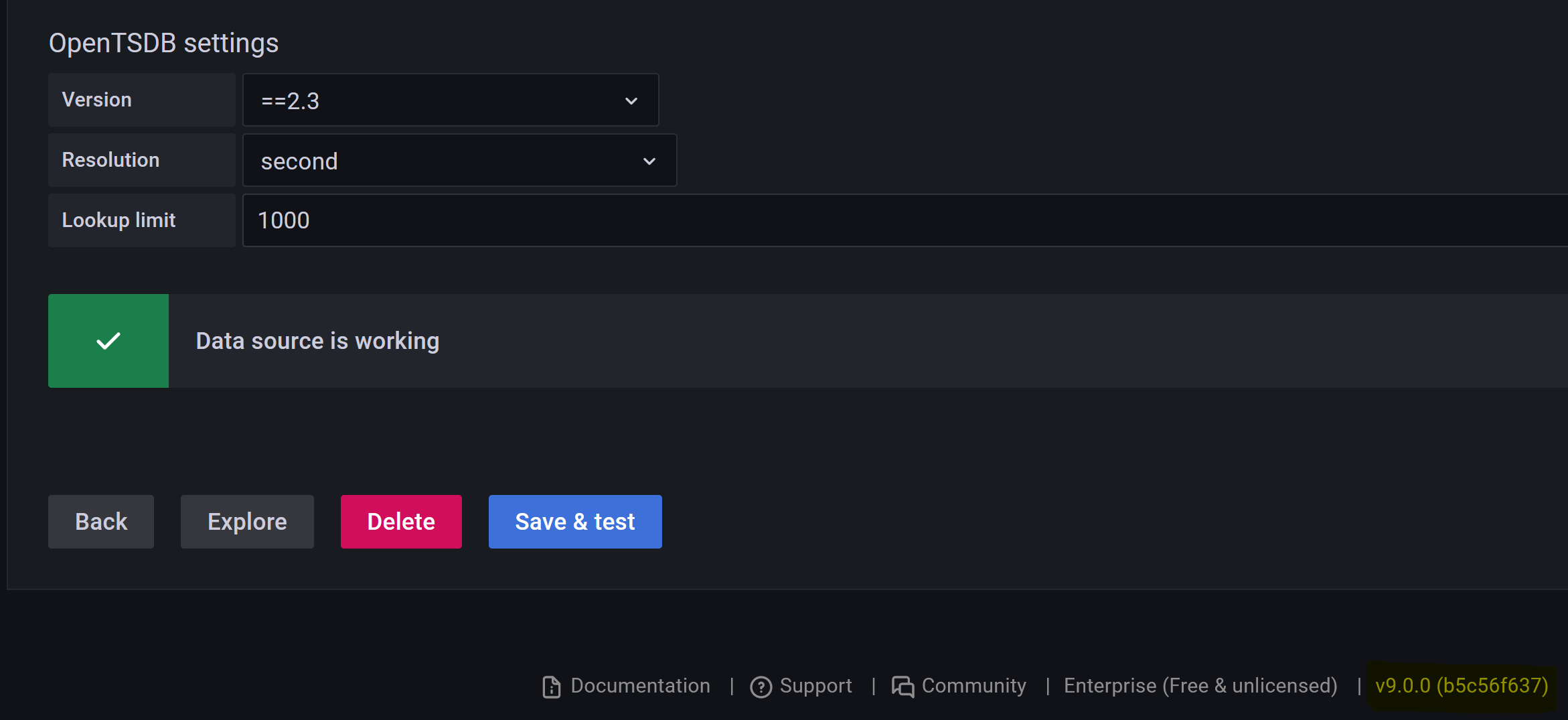 OpenTSDB: Metric autocompletion is not more working with 9.3.1 · Issue #60350 · grafana/grafana ...
