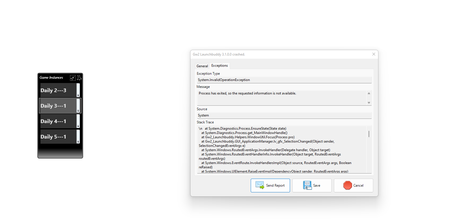 V3.1.0 Game Instances window does not always remove closed instances · Issue #396 ...