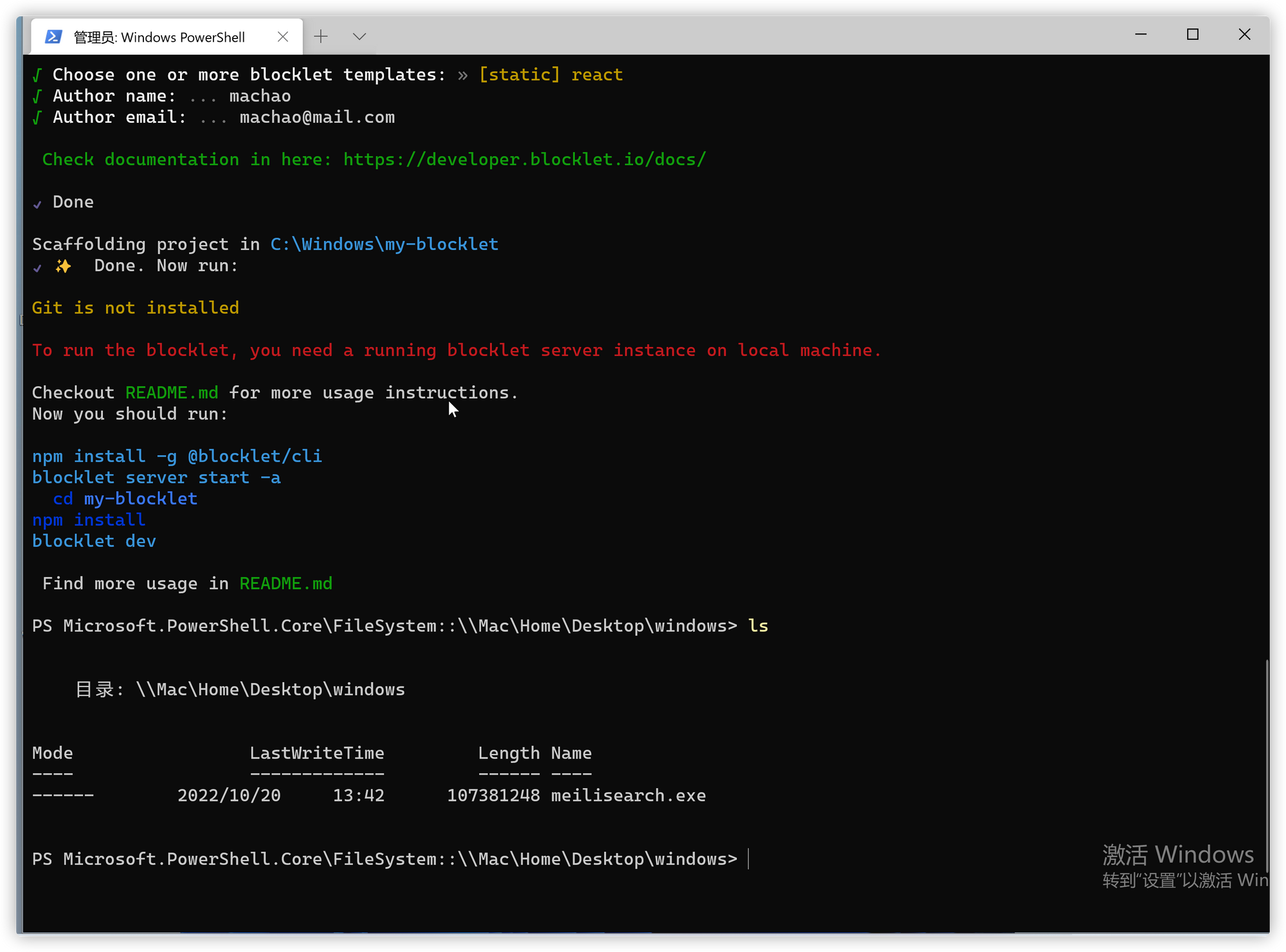 create-blocklet 在windows 环境下创建出 react 项目目录在 windows 默认目录下 · Issue #233 · blocklet/create ...