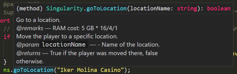 ns.goToLocation RAM cost is 2GB (actual) vs 5GB (documented) · Issue #3281 · danielyxie ...