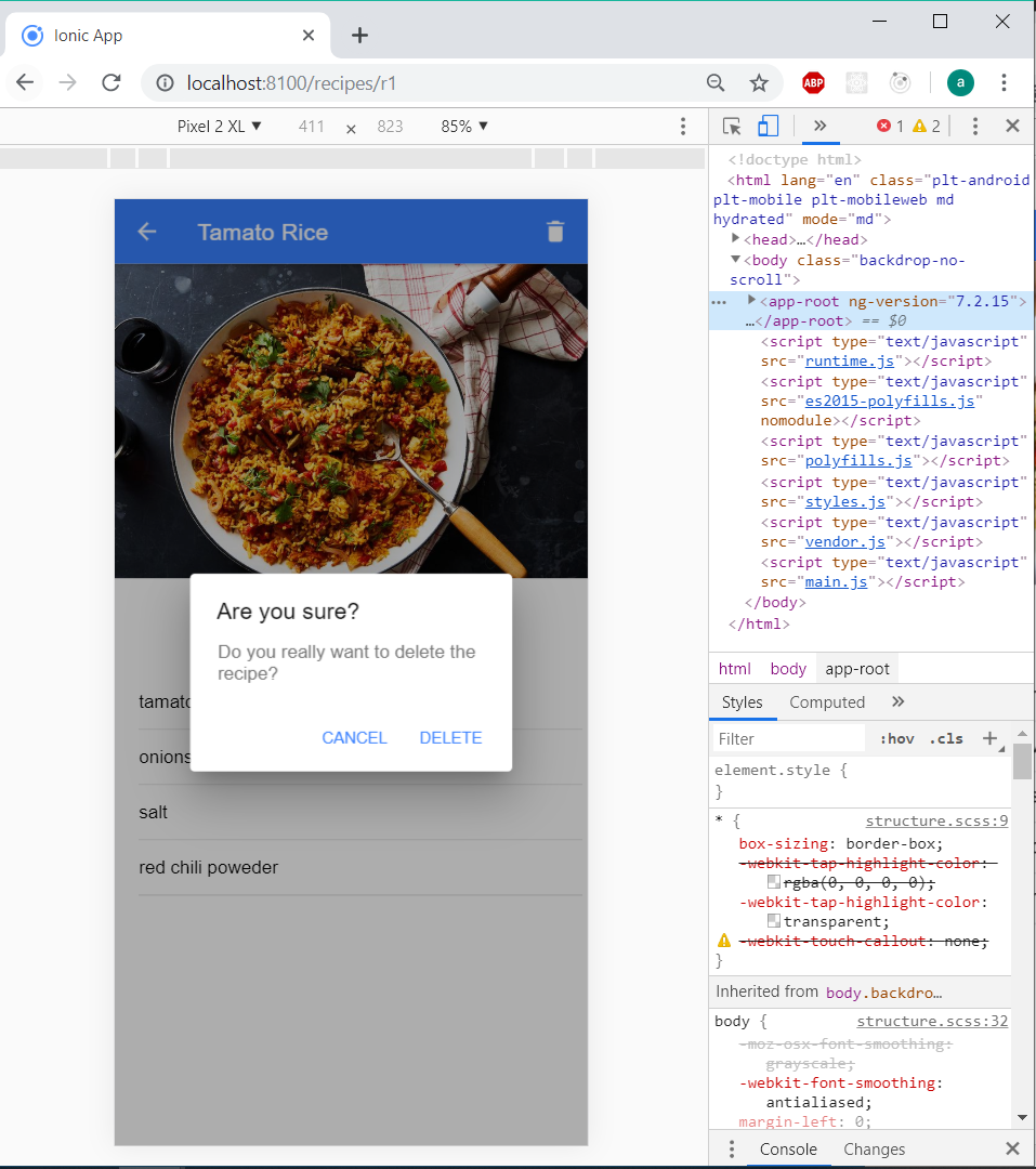 GitHub - Ayappa/RecipeHandBook-ionic